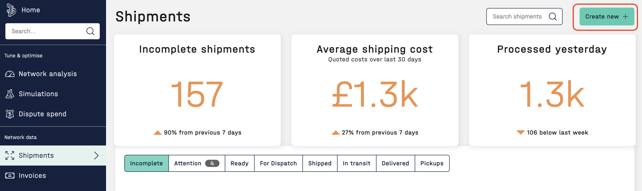 How to book a domestic integrator shipment